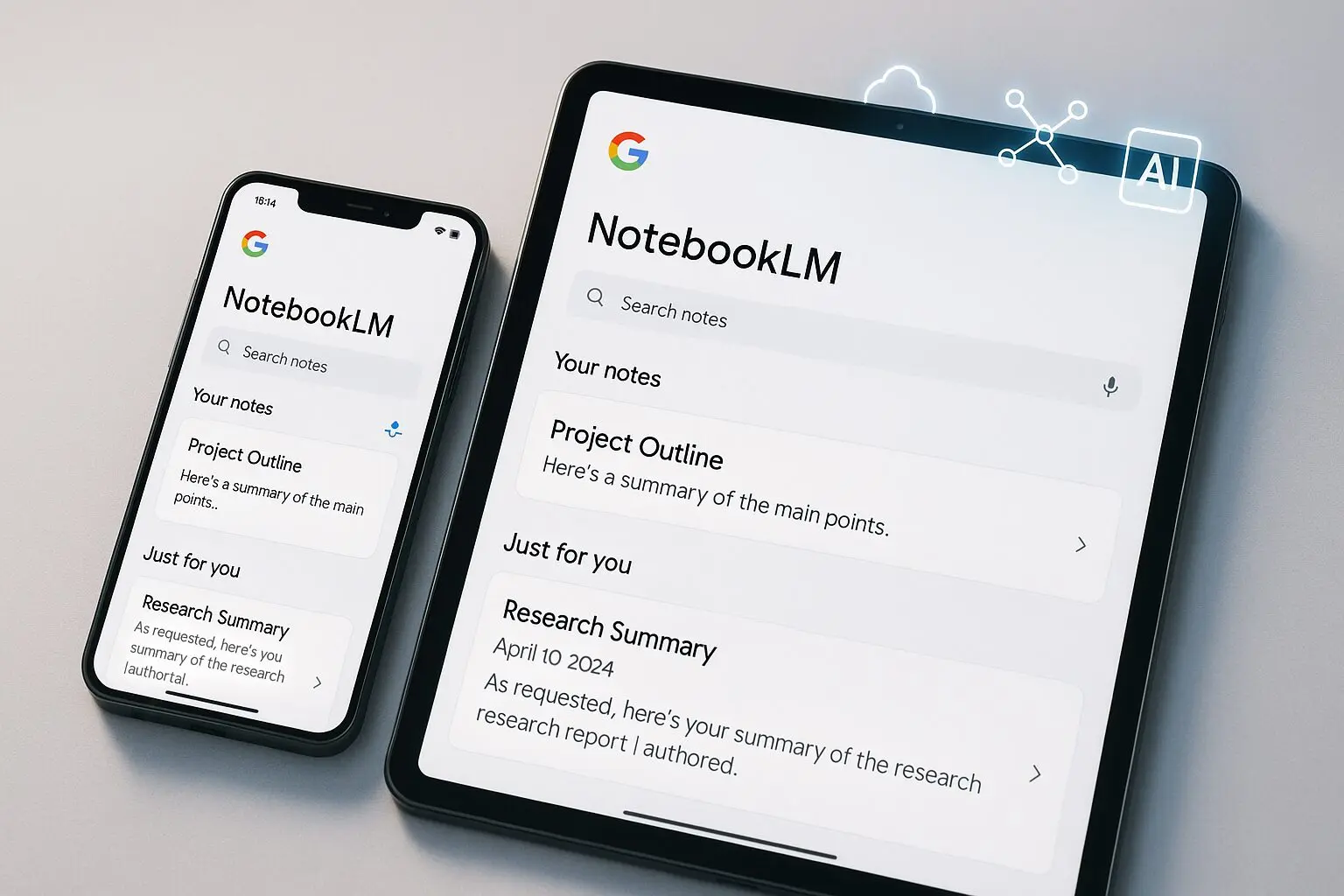 Google Releases NotebookLM App for Android, iOS